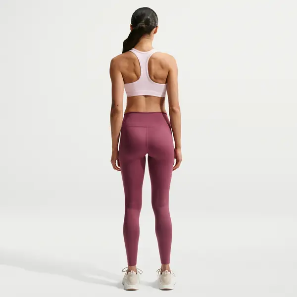 Nike One Therma-fit High-waisted Full-length Leggings - Red