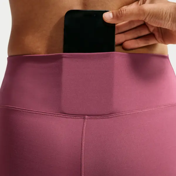 Nike One Therma-fit High-waisted Full-length Leggings - Red