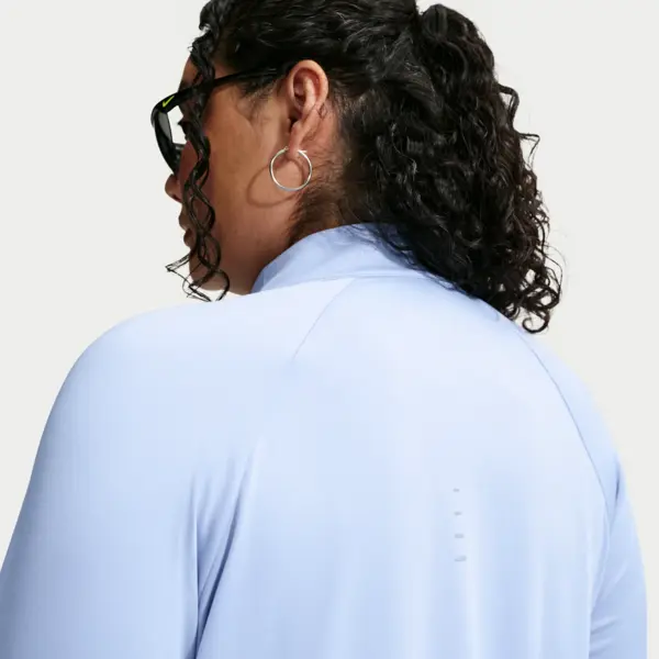 Nike Swift Dri-fit Uv 1/4-zip Running Top