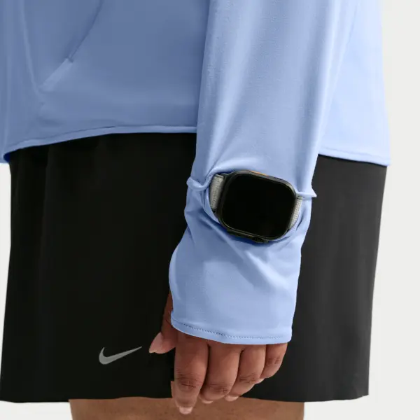 Nike Swift Dri-fit Uv 1/4-zip Running Top