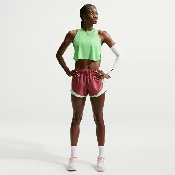 Nike Aeroswift Dri-fit Adv Cropped Running Tank Top - Green
