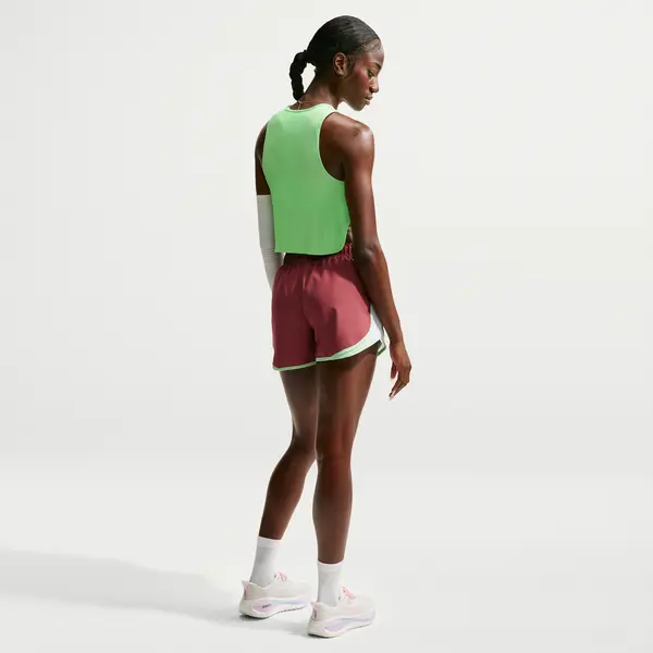 Nike Aeroswift Dri-fit Adv Cropped Running Tank Top - Green