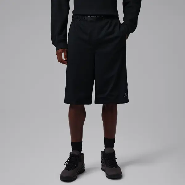 JORDAN Brooklyn Mesh Cat Scratch Shorts - Black