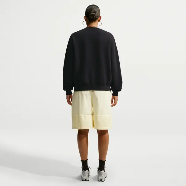 Nike Studio Fleece Medium Weight Oversized Embossed Crew