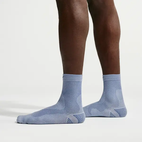 Nike Run Lightweight Running Micro-crew Socks - Blue