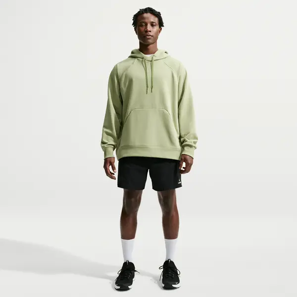 Nike N.a.c. Dri-fit Oversized Fleece Training Hoodie - Brown