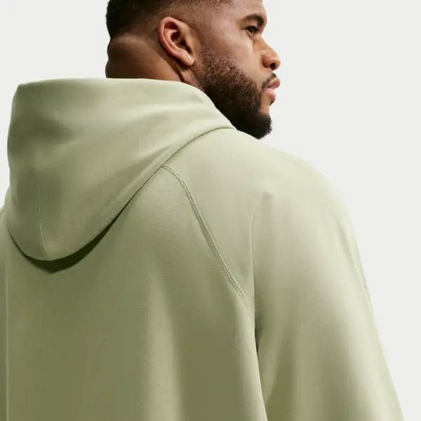 Nike N.a.c. Dri-fit Oversized Fleece Training Hoodie - Brown