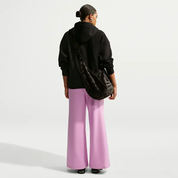 Nike Mid-rise Wide-leg Track Pants - Pink