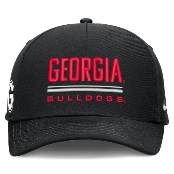 Nike Georgia Sideline Practice Rise Dri-fit College Adjustable Hat
