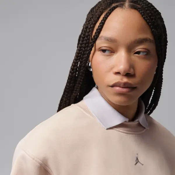 JORDAN Brooklyn Fleece Crew-neck Sweatshirt