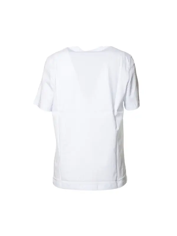 MSGM Logo Printed Crewneck T-shirt