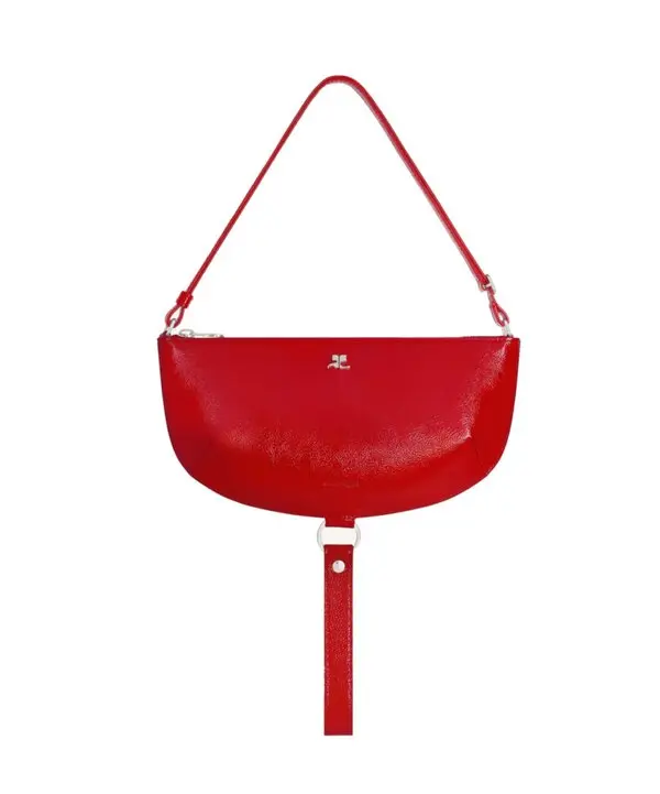 COURREGES Courrèges Holy Eclipse Naplack Leather Bag