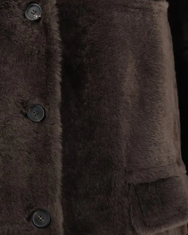 Brunello Cucinelli High Collared Hooded Coat