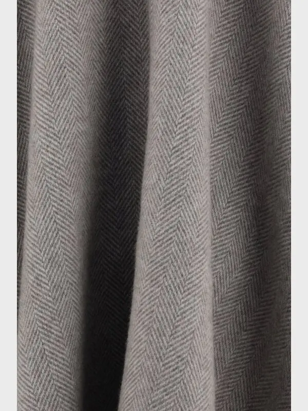 Brunello Cucinelli Reversible Fringed-edge Poncho