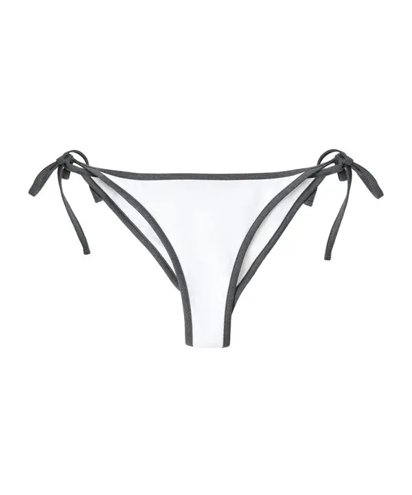 Brunello Cucinelli Side-tie Bikini Bottoms
