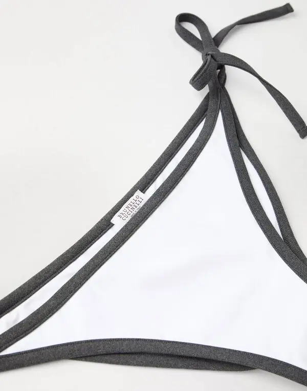 Brunello Cucinelli Side-tie Bikini Bottoms