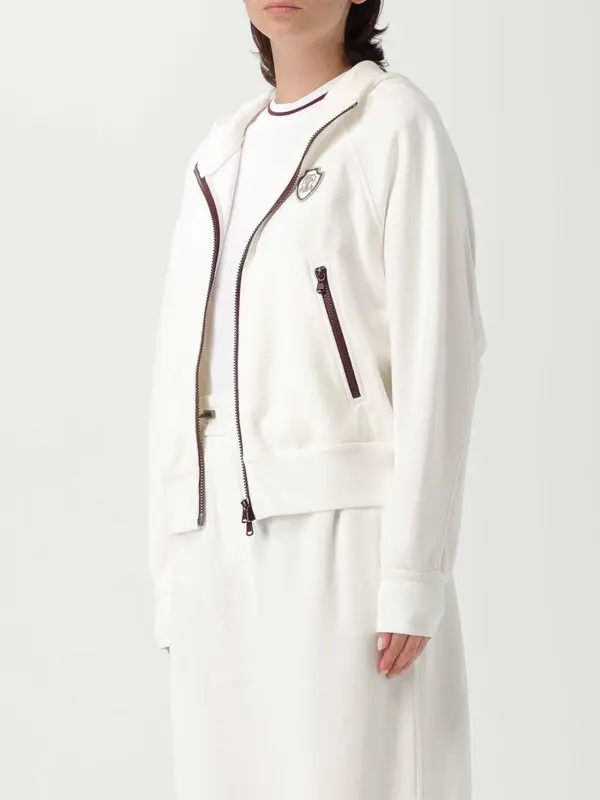 Brunello Cucinelli Full Zip Hoodie With Logo Detail