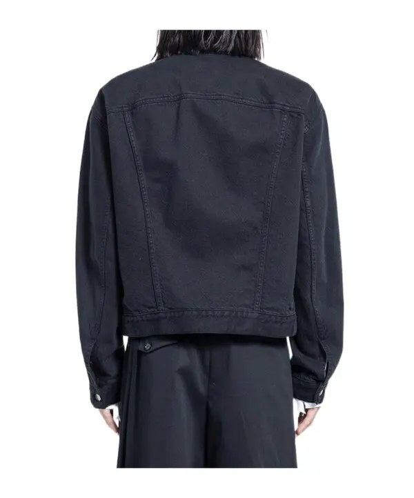 ANN DEMEULEMEESTER Long-sleeved Denim Jacket
