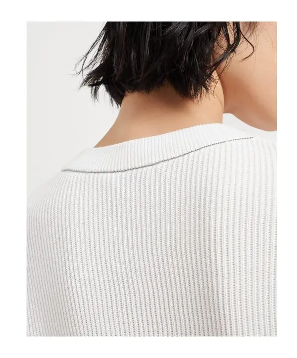 Brunello Cucinelli Short-sleeved Knitted Top - No