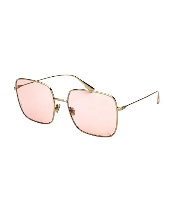 Dior Gold Square Sunglasses