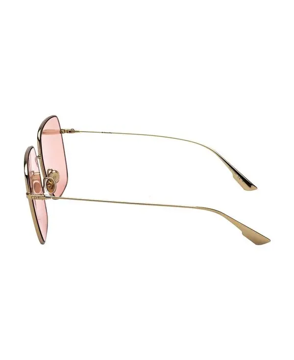 Dior Gold Square Sunglasses