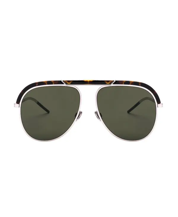 Dior Desertic Aviator Sunglasses - Green