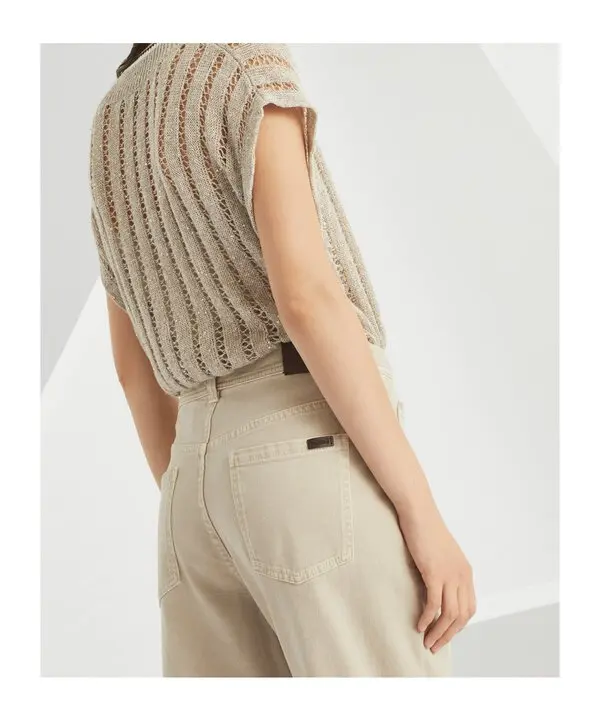 Brunello Cucinelli Logo-patch Jeans