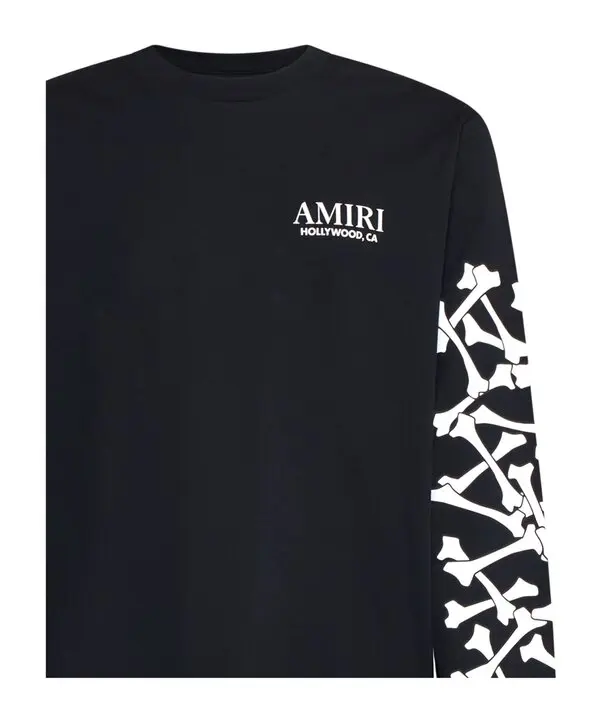 Amiri Bone Printed Crewneck T-shirt