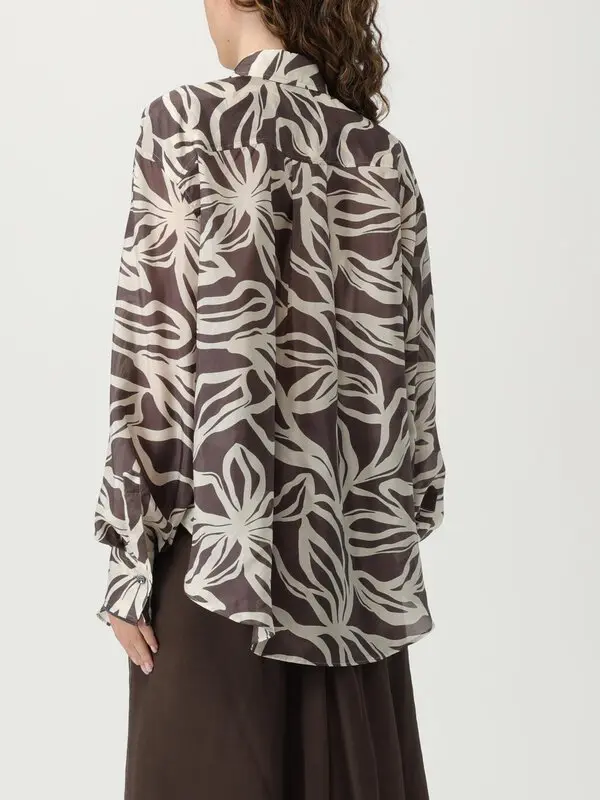 Brunello Cucinelli Printed Long-sleeve Shirt - To