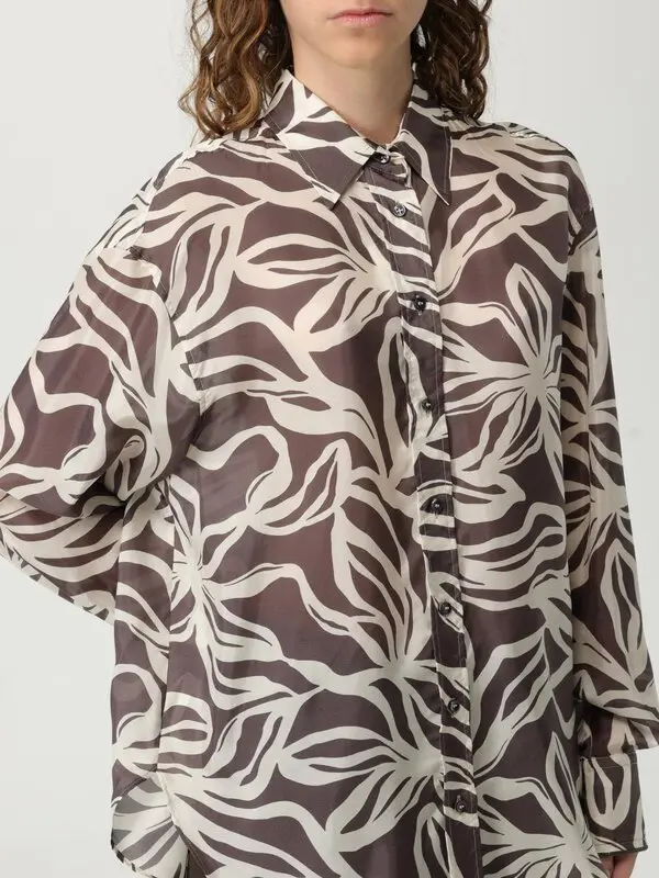 Brunello Cucinelli Printed Long-sleeve Shirt - To