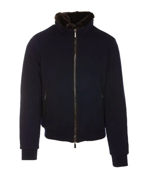 MOORER Bellati-mrw Zipped Padded Jacket