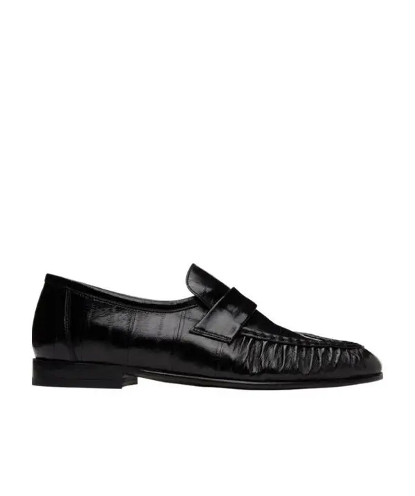THE ROW Ruffle-detail Loafers
