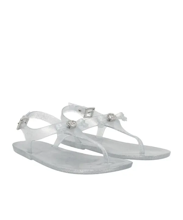 Michael Kors Logo-detail Sandals - Gray