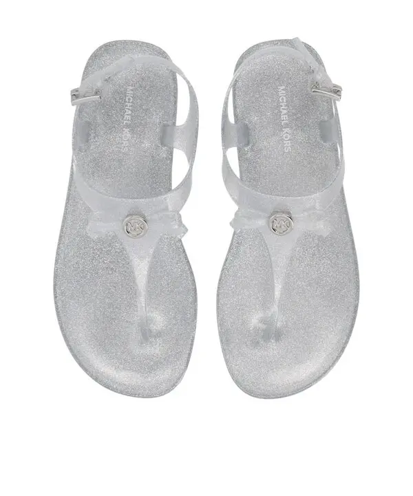 Michael Kors Logo-detail Sandals - Gray