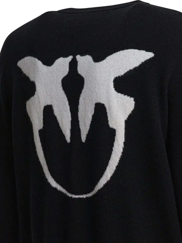 Pinko Martinica Logo Intarsia Jumper