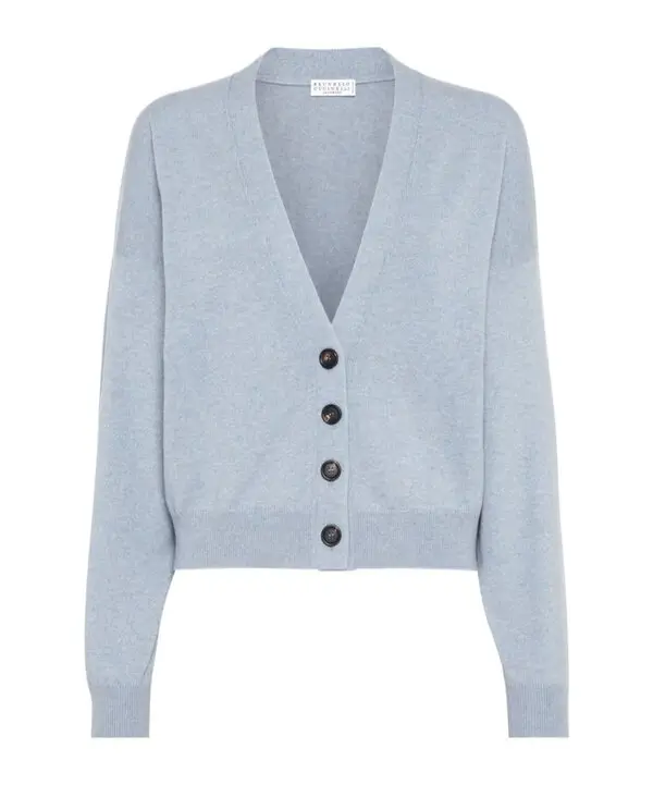 Brunello Cucinelli V-neck Cashmere Cardigan