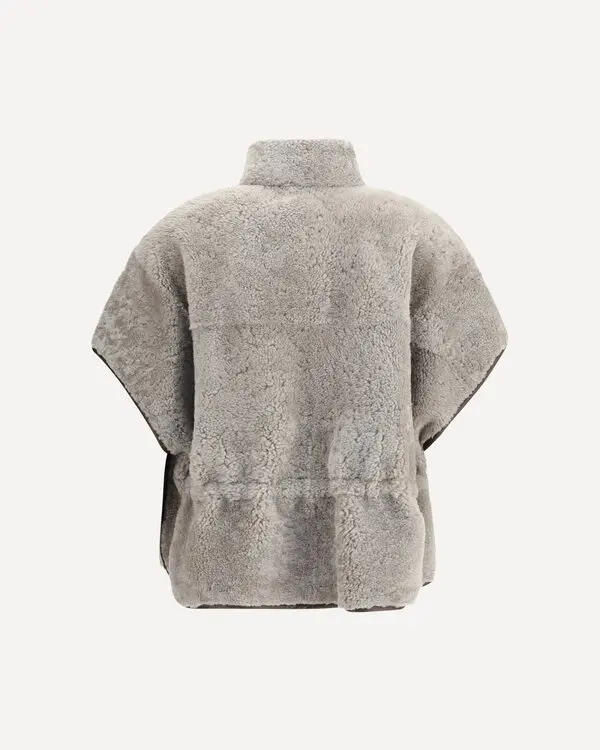 Brunello Cucinelli Zipped High Neck Jacket