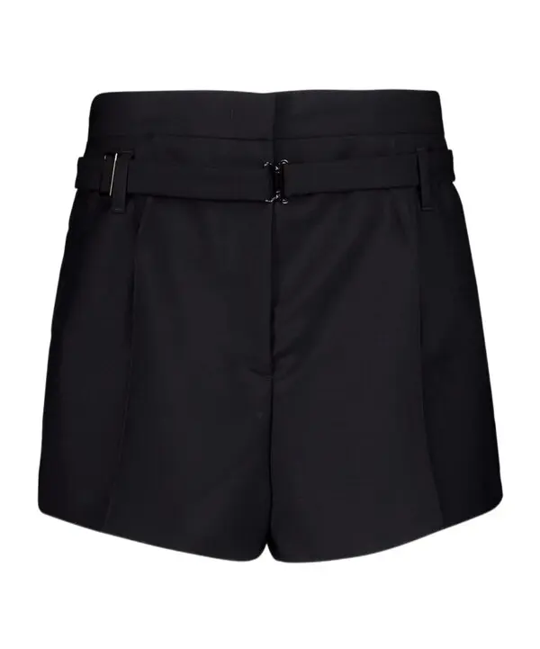 Prada Belted Blend Shorts