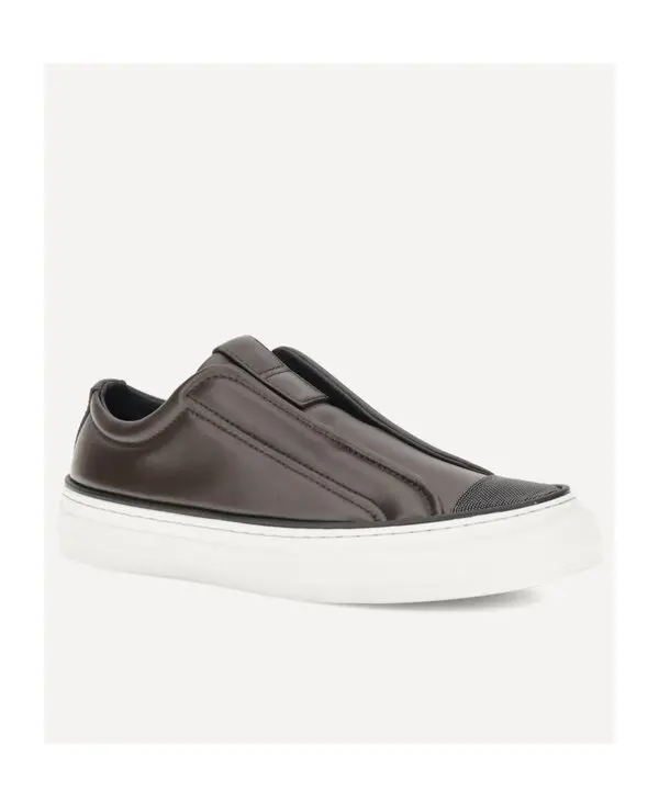 Brunello Cucinelli Embellished Slip-on Sneakers