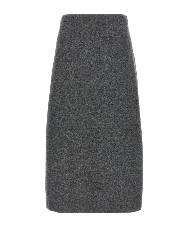 Brunello Cucinelli Knitted Midi Skirt