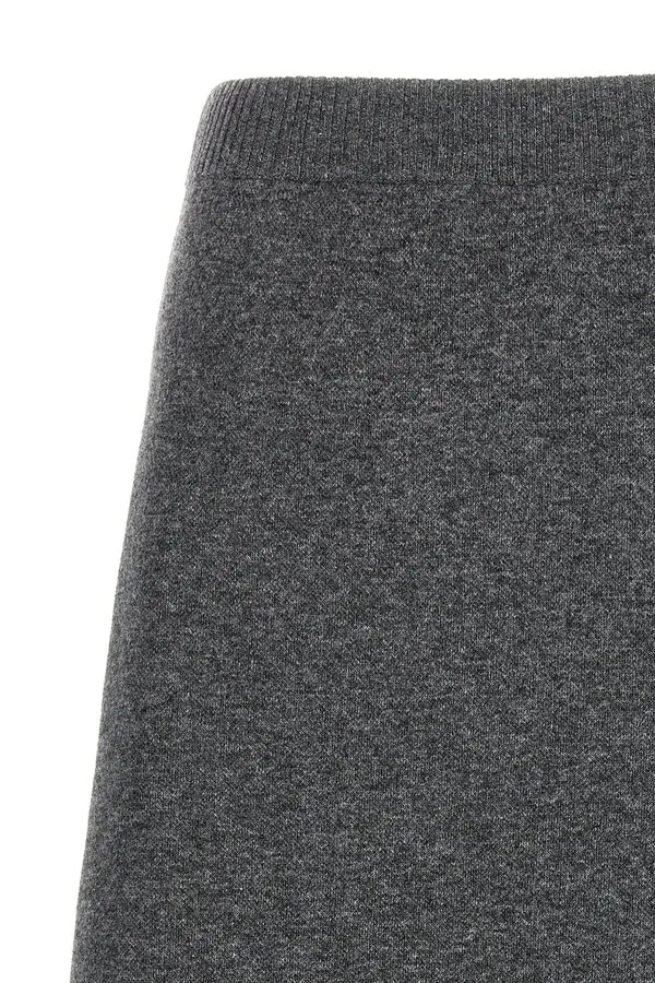 Brunello Cucinelli Knitted Midi Skirt