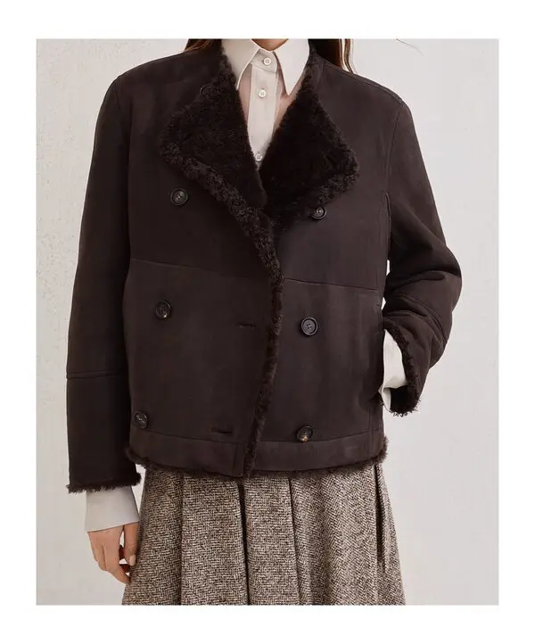 Brunello Cucinelli Double-breasted Long Sleeved Jacket