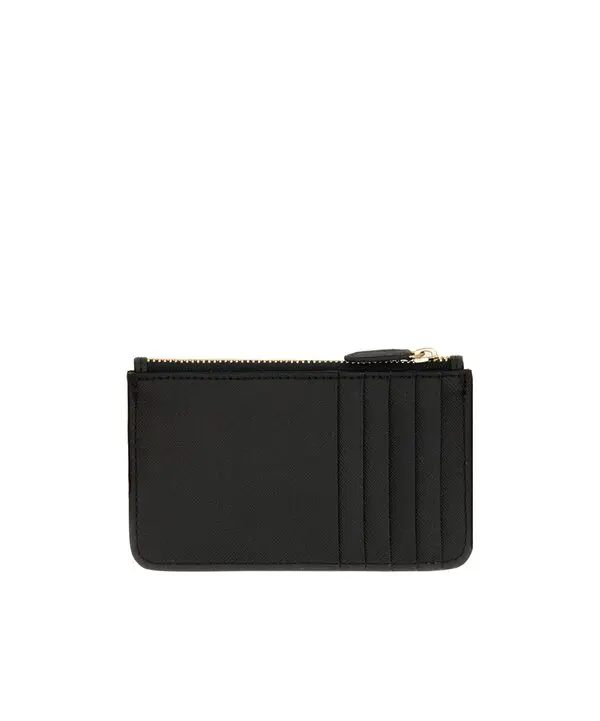 VIVIENNE WESTWOOD Orb Plaque Zipped Card Holder