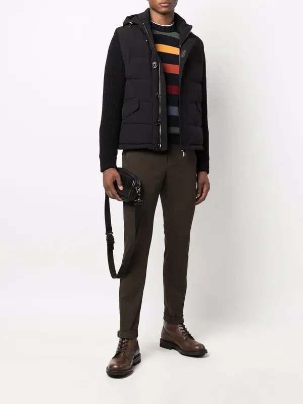MOORER Foscolo-knm Padded Bomber Jacket