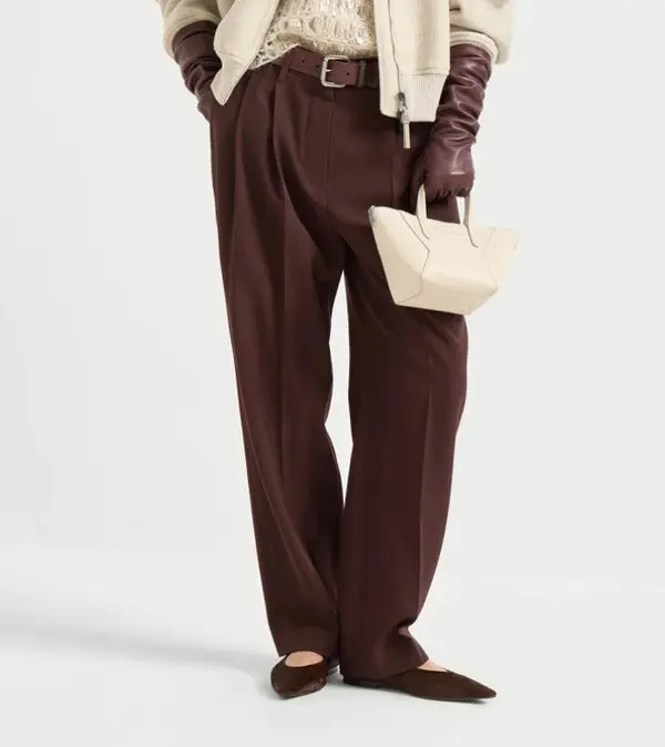 Brunello Cucinelli Monili Detailed Tailored Trousers