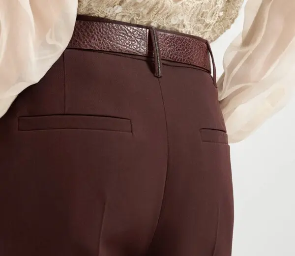 Brunello Cucinelli Monili Detailed Tailored Trousers