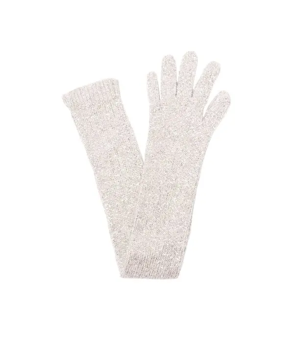 Brunello Cucinelli Sequin-embellished Gloves