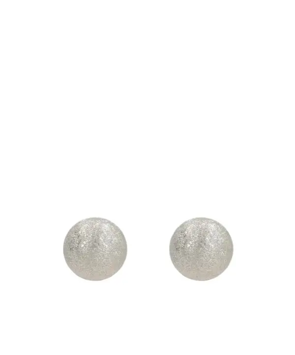 Brunello Cucinelli Logo Detailed Earrings - Gray