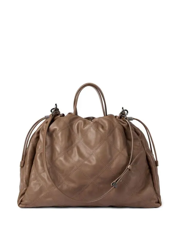 Brunello Cucinelli Mellow Large Tote Bag
