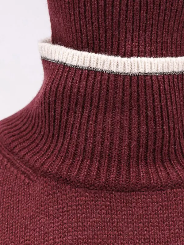 Brunello Cucinelli Long Sleeved Turtleneck Jumper